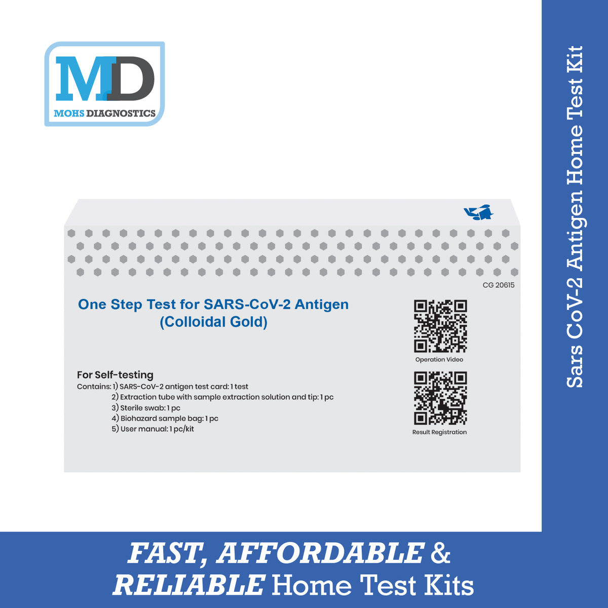 One Step Test for SARS-CoV-2 Antigen — MOHS ONLINE